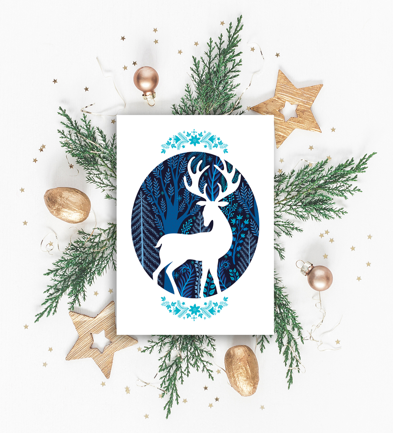 Cartes de Noël - Isabelle Charbonneau illustrations