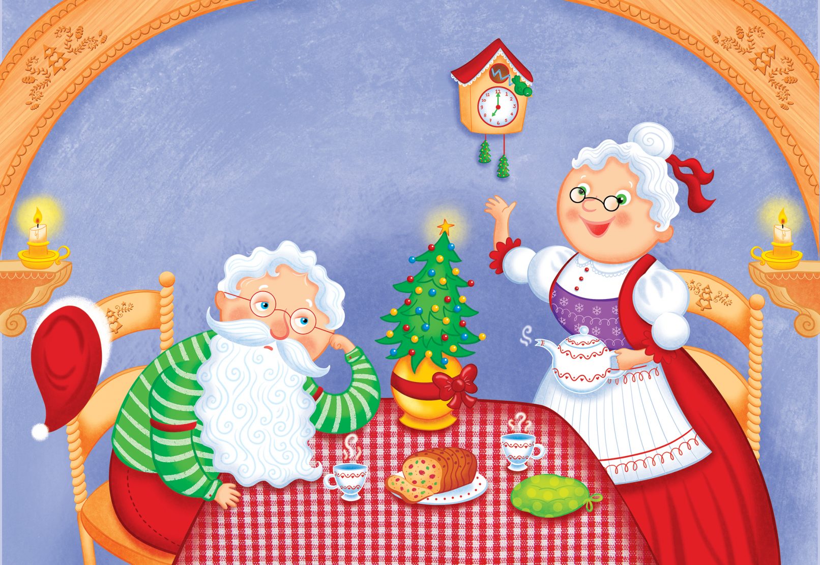 Le lutin du père Noël - Isabelle Charbonneau illustrations